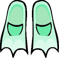Aqua Flippers | Original Penguin Wiki | Fandom