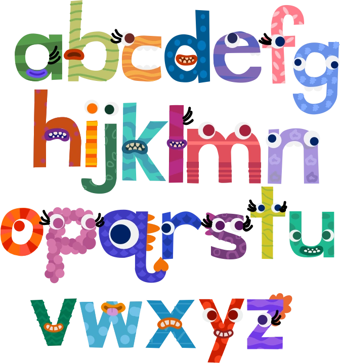 Endless Lowercase Letters Unofficial Designs | Originator Wiki | Fandom