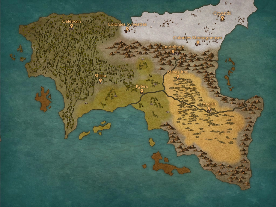 Cartographie | Wiki Orobden | Fandom