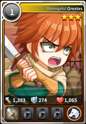 Orestes | Orpheus Story: The Shifters Wiki | Fandom