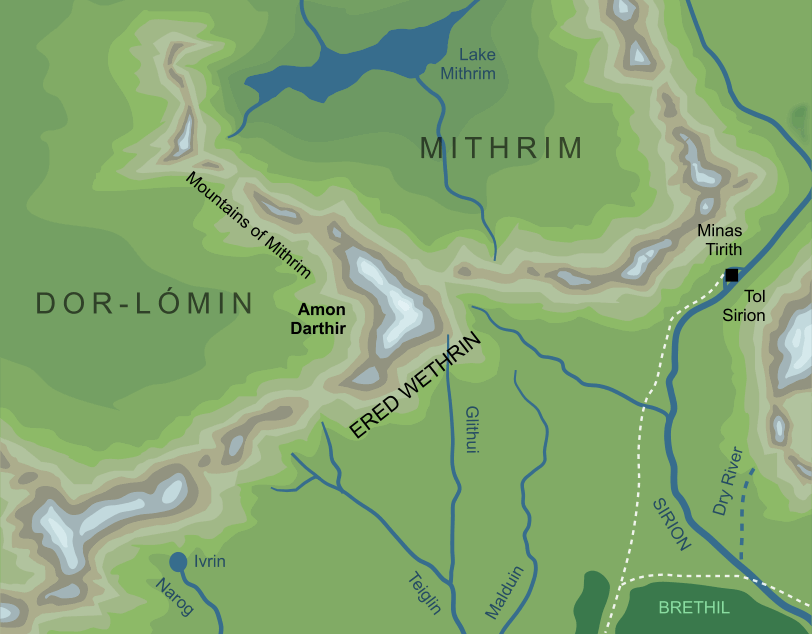 Ered Wethrin | Orta Dünya Ansiklopedisi Wiki | Fandom
