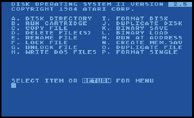 Atari DOS | OS Creating Wiki | Fandom