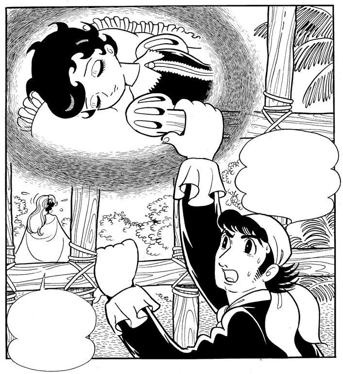 The Queen of Black Peal Island (Princess Knight) | Osamu Tezuka Wiki ...