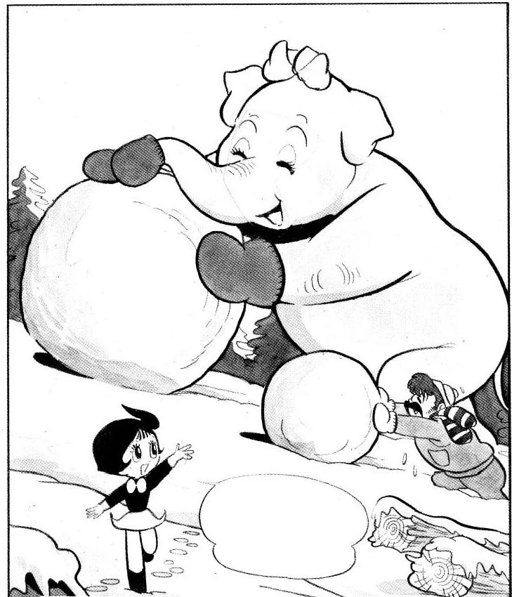 Marvelous Melmo (Manga)/Burako the Snow Elephant | Osamu Tezuka Wiki ...