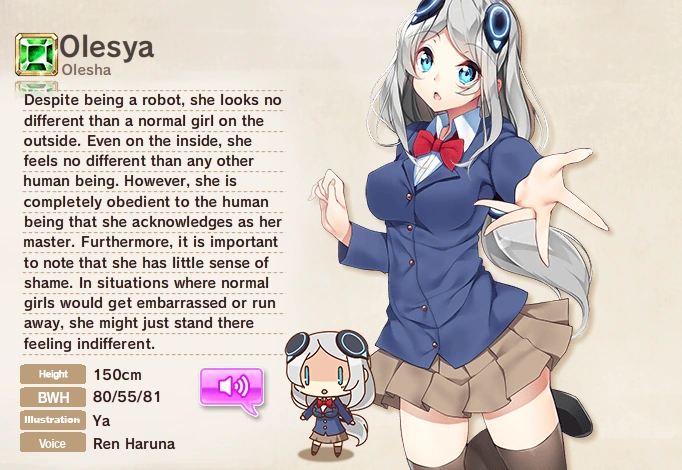 Olesya | Osawari Island Wikia | Fandom