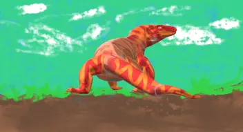 Hotdog-tailed monitor lizard | Oscar's Spec Evo Wiki | Fandom