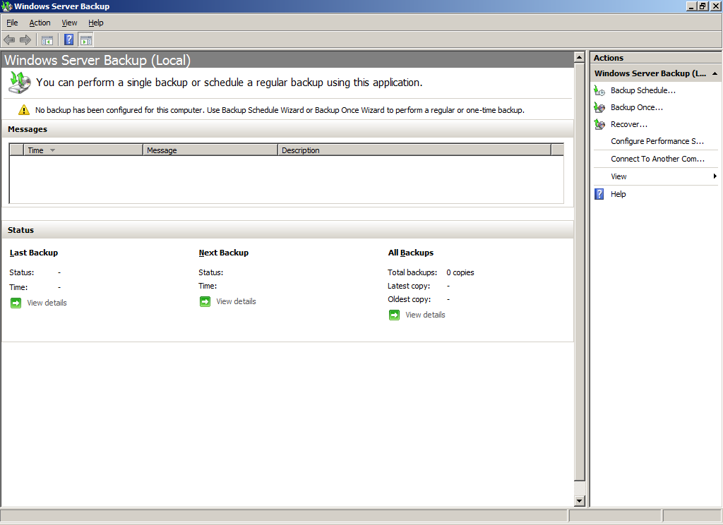 Windows Server Backup | Operating System Beta, etc. Wiki | Fandom