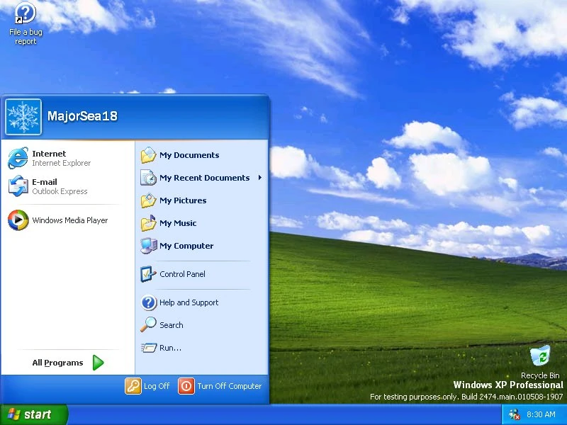 Windows XP Build 2474 | Operating System Beta, etc. Wiki | Fandom