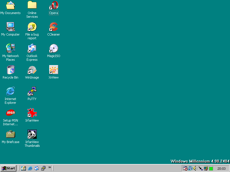Windows Me Build 2404 | Operating System Beta, etc. Wiki | Fandom