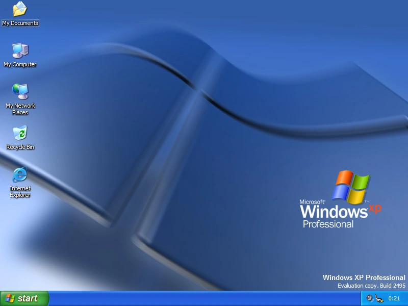Windows XP Build 2495 | Operating System Beta, etc. Wiki | Fandom