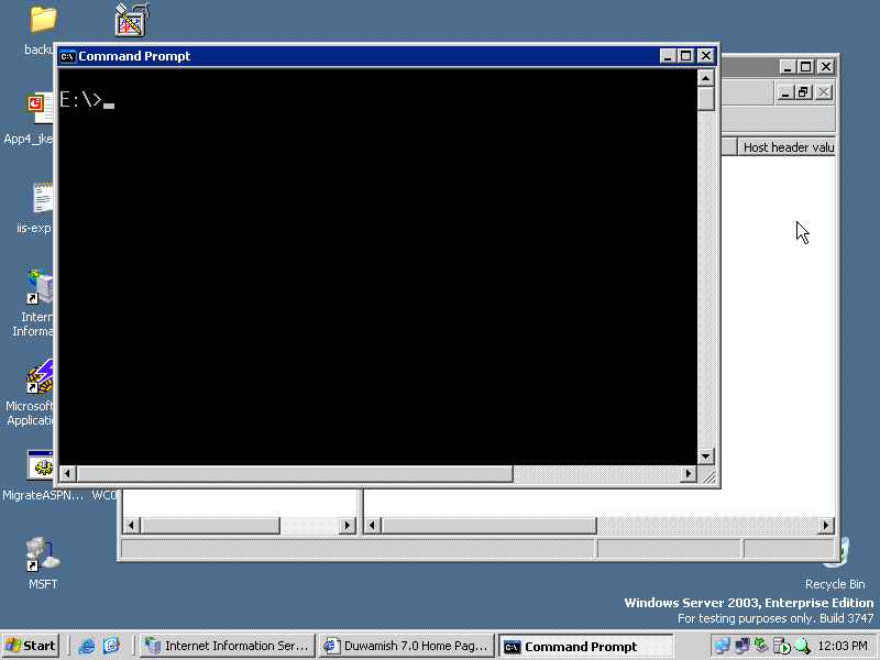 Windows Server 2003 Build 3747 | Operating System Beta, etc. Wiki | Fandom