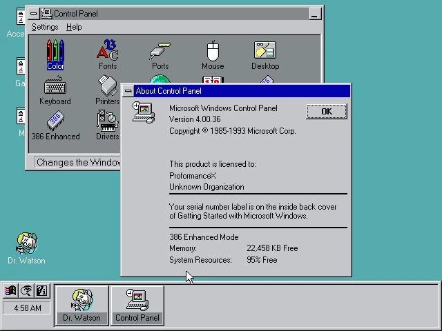 Windows:95:36 | Operating System Beta, etc. Wiki | Fandom