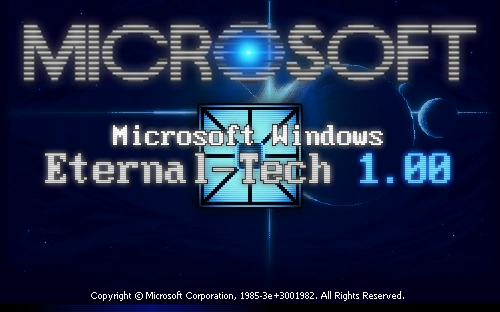 Windows Eternal-Tech 1.00 | OS Mockups Wiki | Fandom