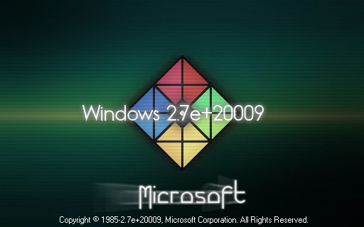 Windows 2.7e+20009 | OS Mockups Wiki | Fandom