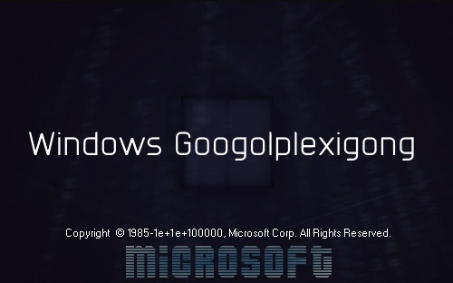 Windows Googolplexigong | OS Mockups Wiki | Fandom