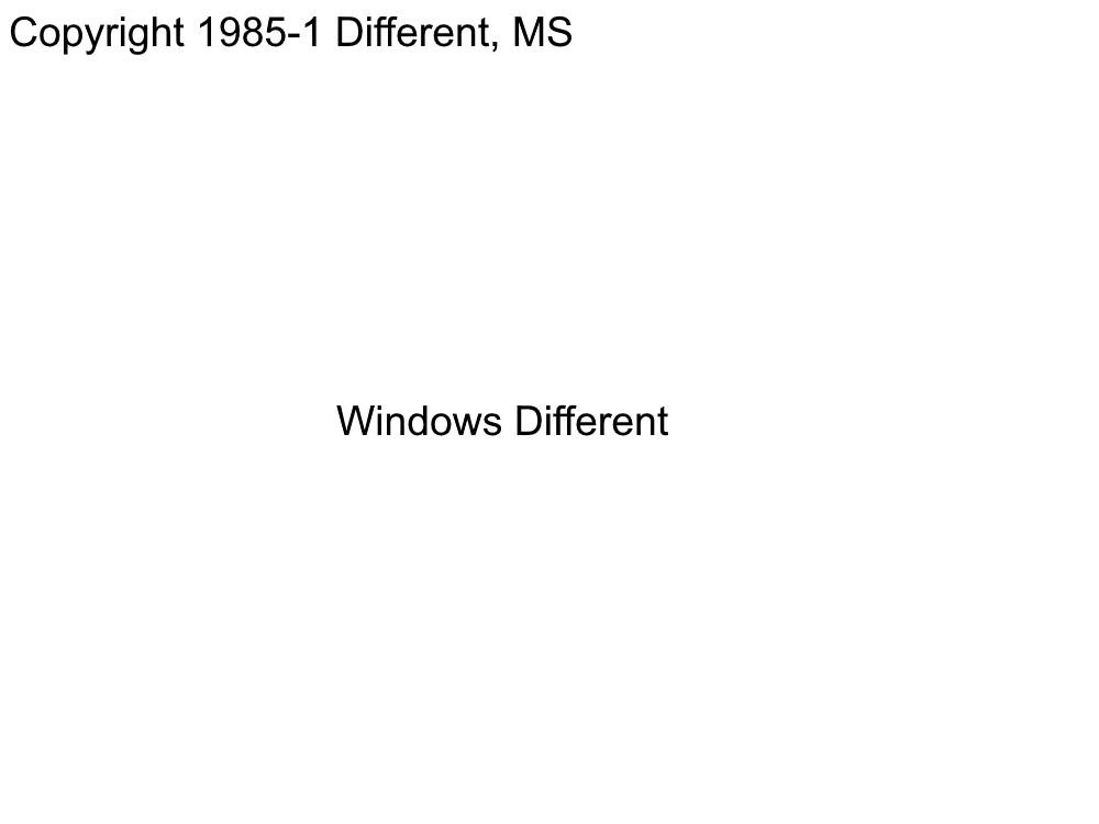 Windows Different | OS Mockups Wiki | Fandom