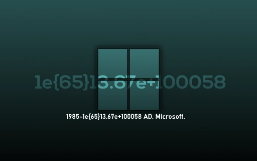 Windows 1e(65)13.67e+100058 | OS Mockups Wiki | Fandom