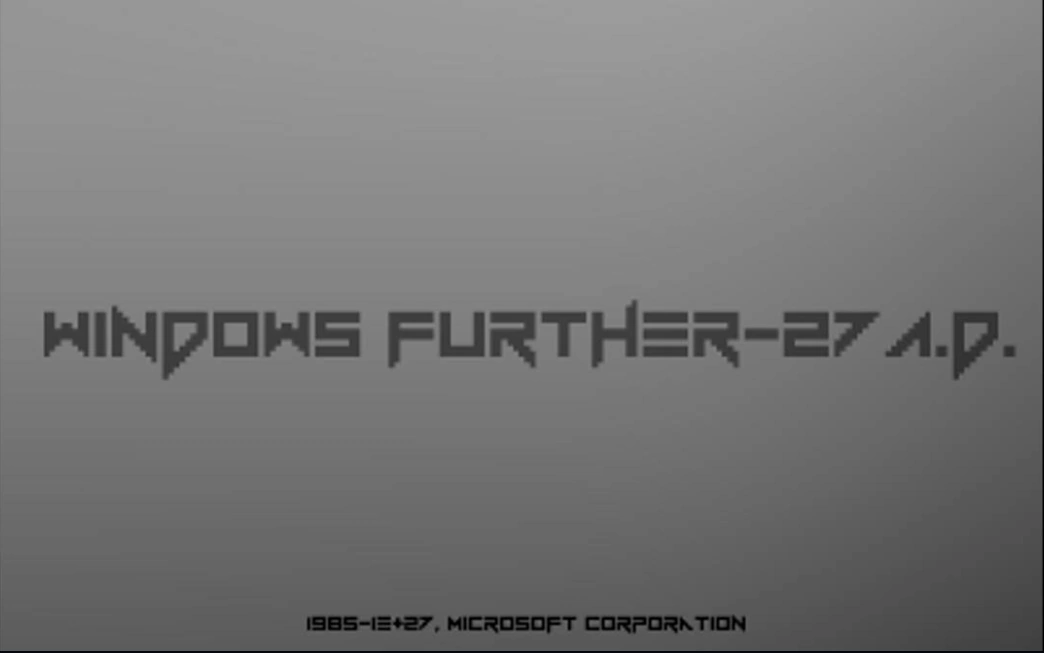 Windows Further-27 A.D | OS Mockups Wiki | Fandom