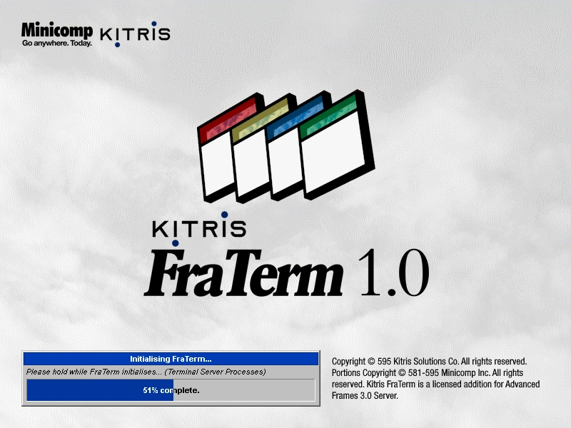 Kitris FraTerm 1.0 | OS Mockups Wiki | Fandom