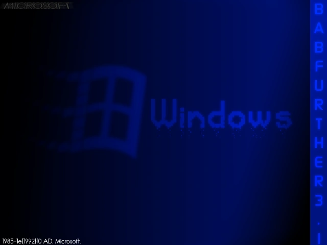 Windows Babfurther-3.1 (Further Boundary R3) | OS Mockups Wiki | Fandom