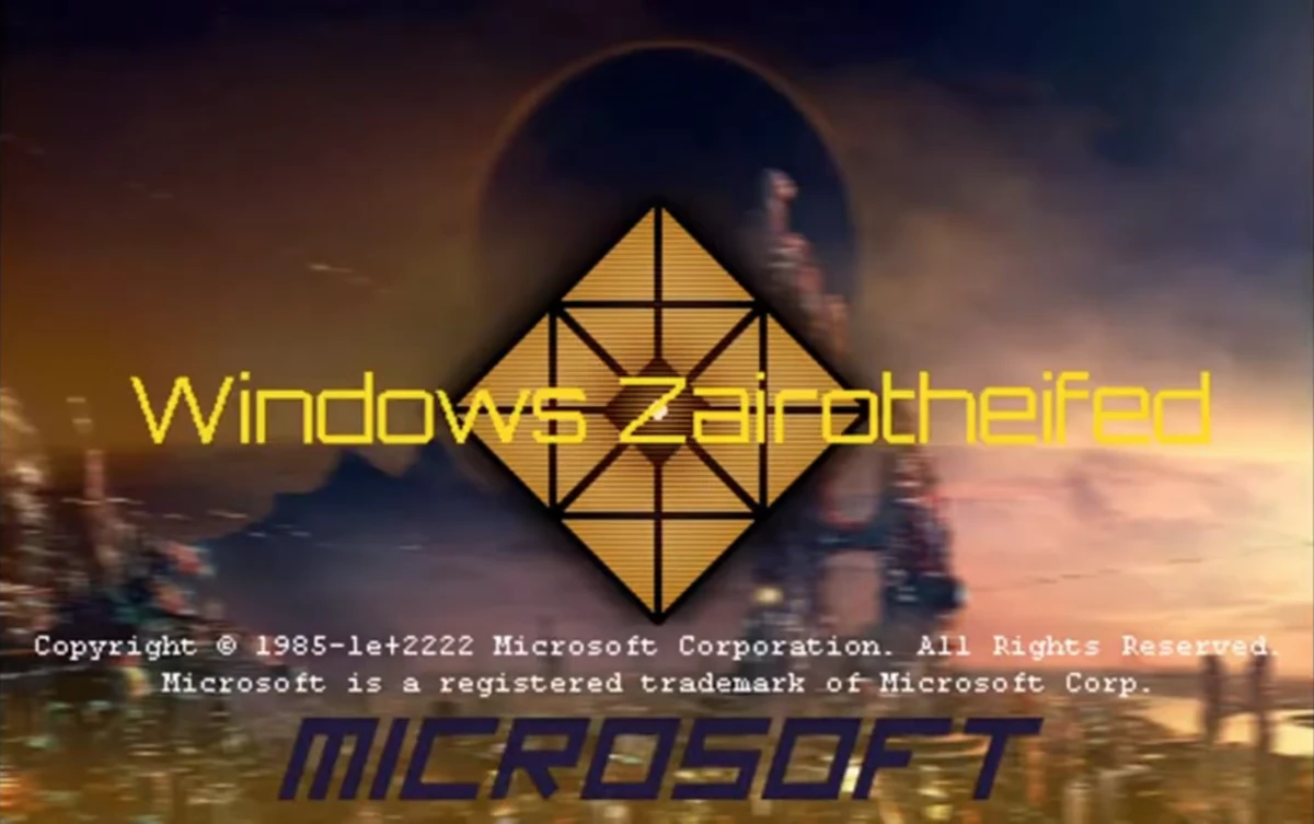Windows Zairotheifed | OS Mockups Wiki | Fandom