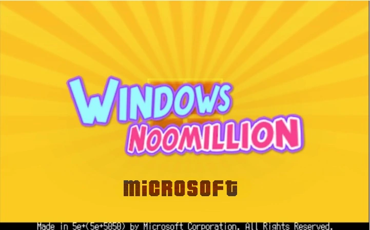 Windows Noomillion | OS Mockups Wiki | Fandom
