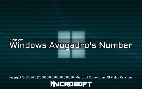 Windows Avogadro's Number | OS Mockups Wiki | Fandom