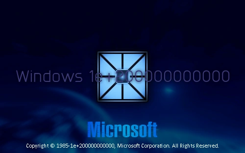 Windows 1e+200000000000 | OS Mockups Wiki | Fandom