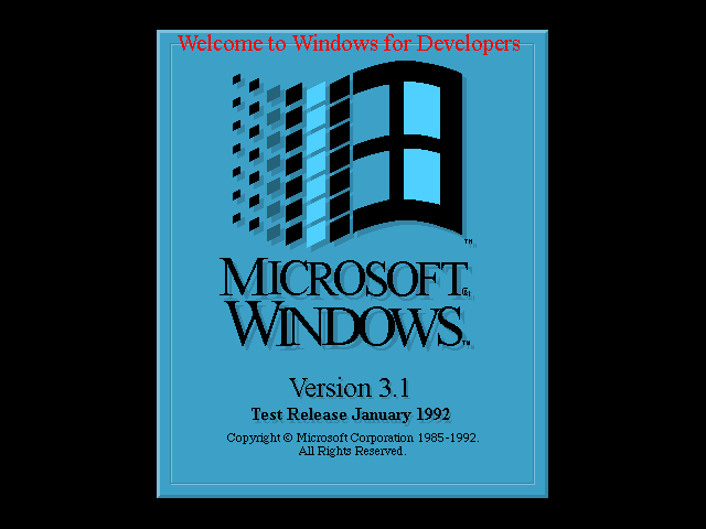 Windows 3.1 Test Release (January 1992 Edition) | OS Mockups Wiki | Fandom