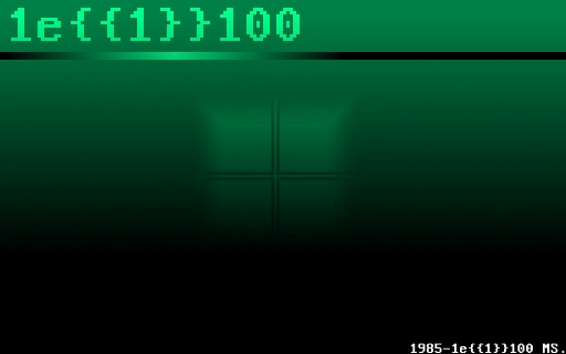 Windows 1e((1))100 | OS Mockups Wiki | Fandom