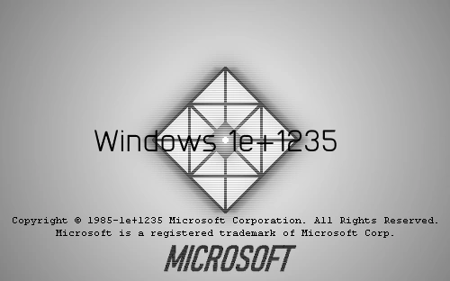Windows 1e+1235 | OS Mockups Wiki | Fandom