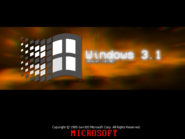 Windows 3.1 Version +1e+303 | OS Mockups Wiki | Fandom