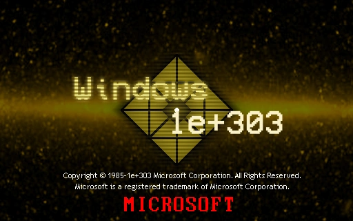 Windows 1e+303 | OS Mockups Wiki | Fandom