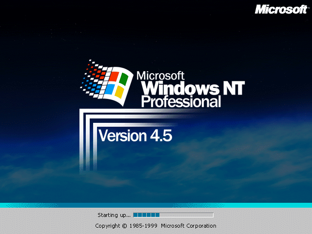 Windows NT 4.5 (Spyonclear) | OS Mockups Wiki | Fandom