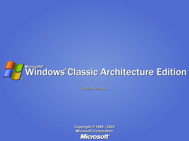 Windows Classic Architecture Edition | OS Mockups Wiki | Fandom