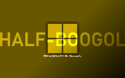 Windows Half-Boogol | OS Mockups Wiki | Fandom