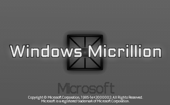 Windows Micrillion | OS Mockups Wiki | Fandom