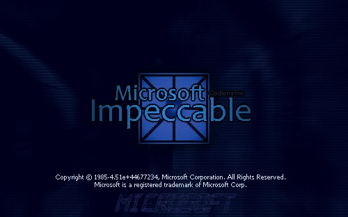 Windows Codename Impeccable | OS Mockups Wiki | Fandom