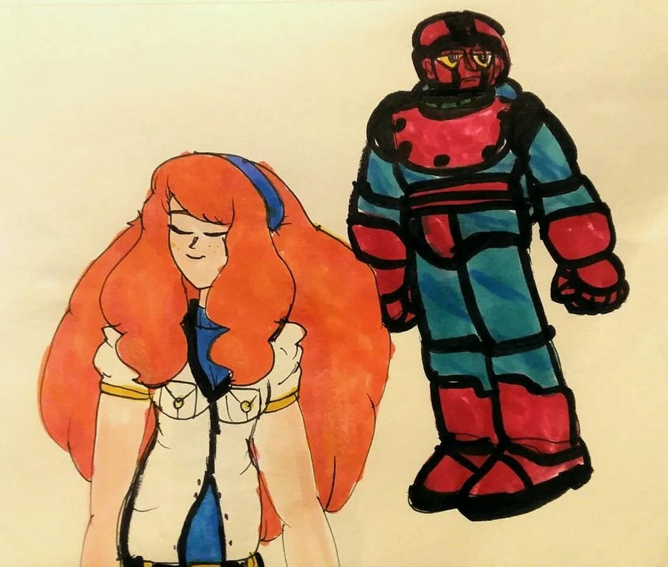 Jessica Thompson and her mighty Grandor | Open Source Superheroes Wiki ...