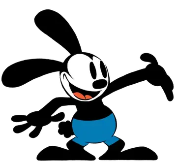 how to draw oswald lucky rabbit
