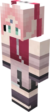 Sakura Haruno 18v Minecraft Skin