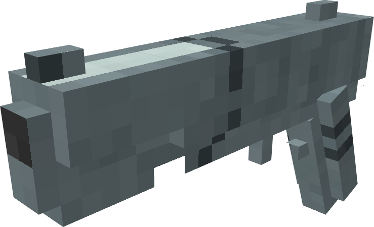 Minecraft Pistol Png