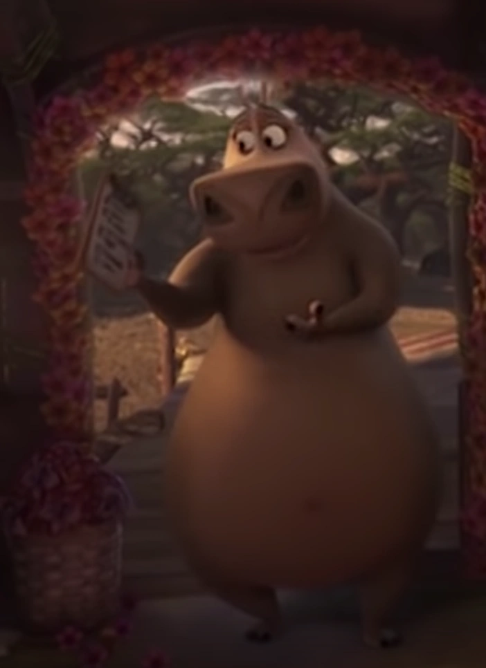 Gloria The Hippo Belly