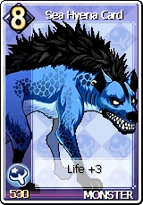 Sea Hyena Card | Our Trickster Online Wiki | Fandom