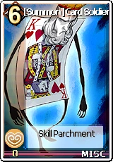 (Summon) Card Soldier Skill Card | Our Trickster Online Wiki | Fandom