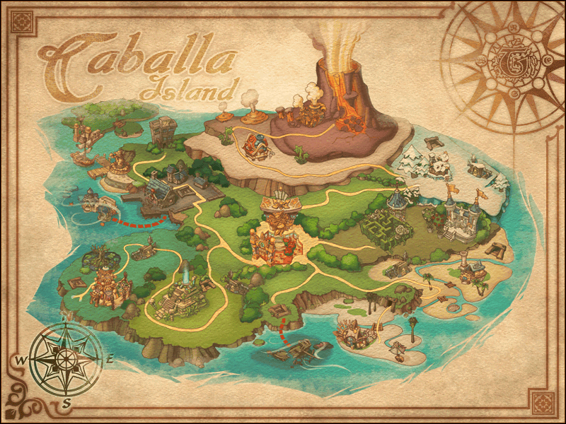 World Map | Our Trickster Online Wiki | Fandom