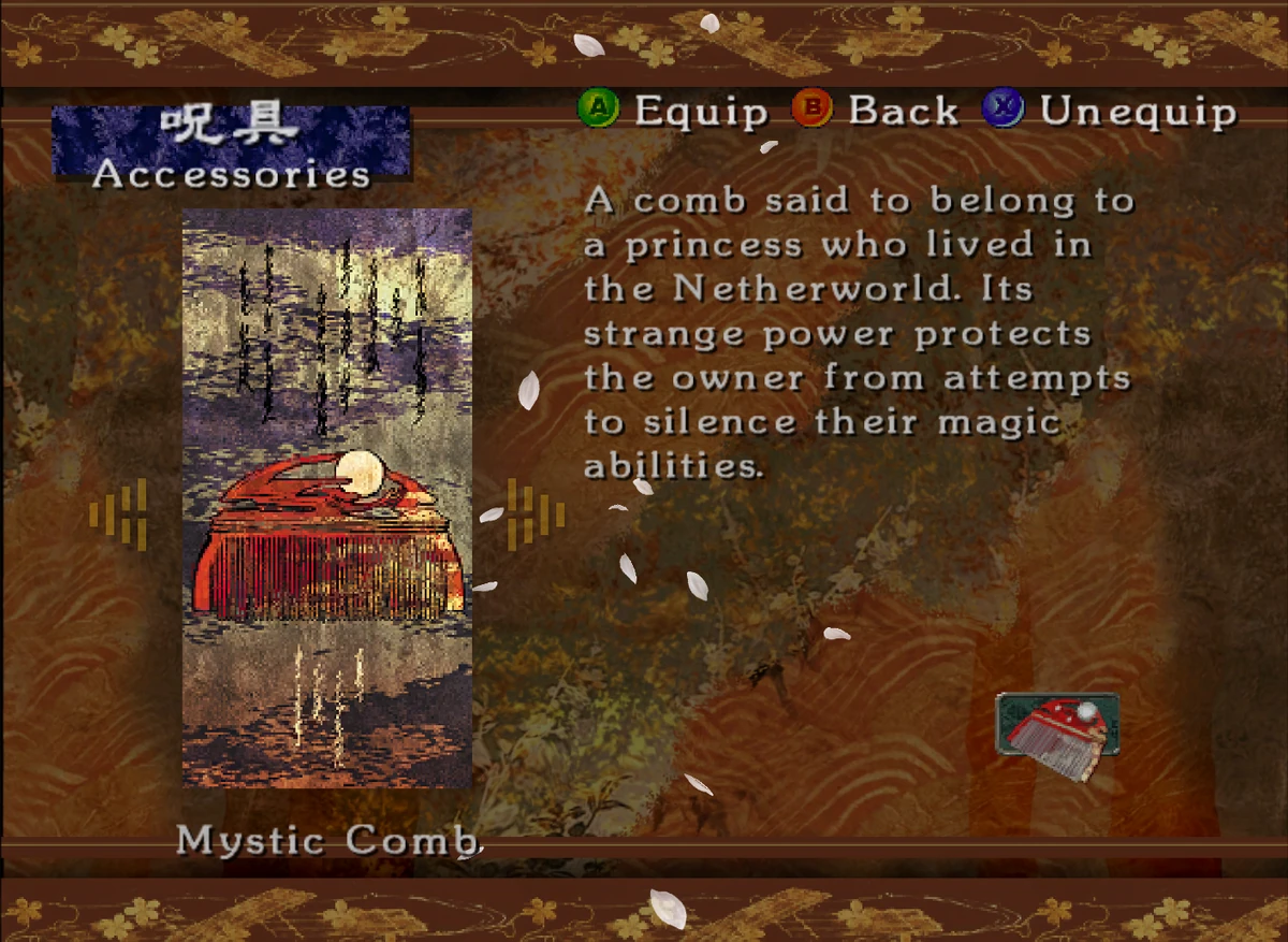 Mystic Comb | Otogi Myth of Demons Wiki | Fandom