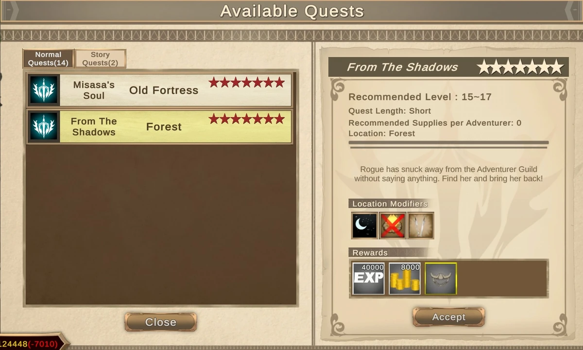 From the Shadows | Our Adventurer Guild Wiki | Fandom