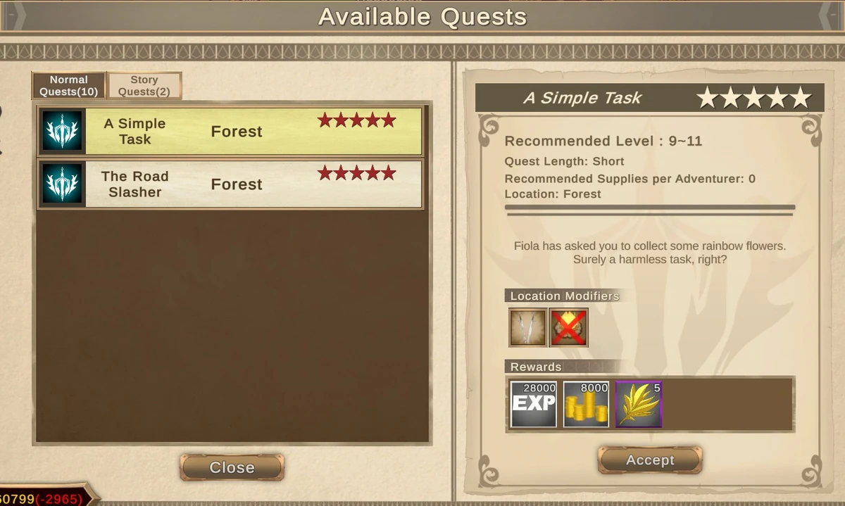 A Simple Task | Our Adventurer Guild Wiki | Fandom