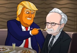 Wolf Blitzer's Relationships | Our Cartoon President Wiki | Fandom